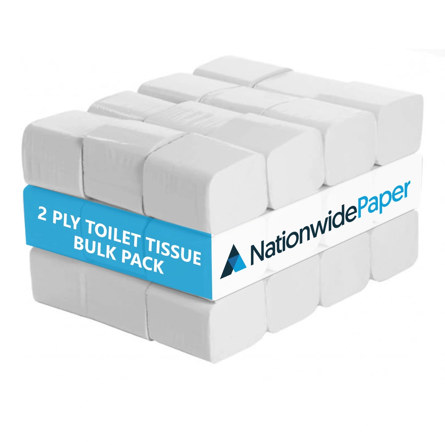 Bulk 2-Ply Toilet Tissues | 9000 Sheet Pack | Nationwide Paper