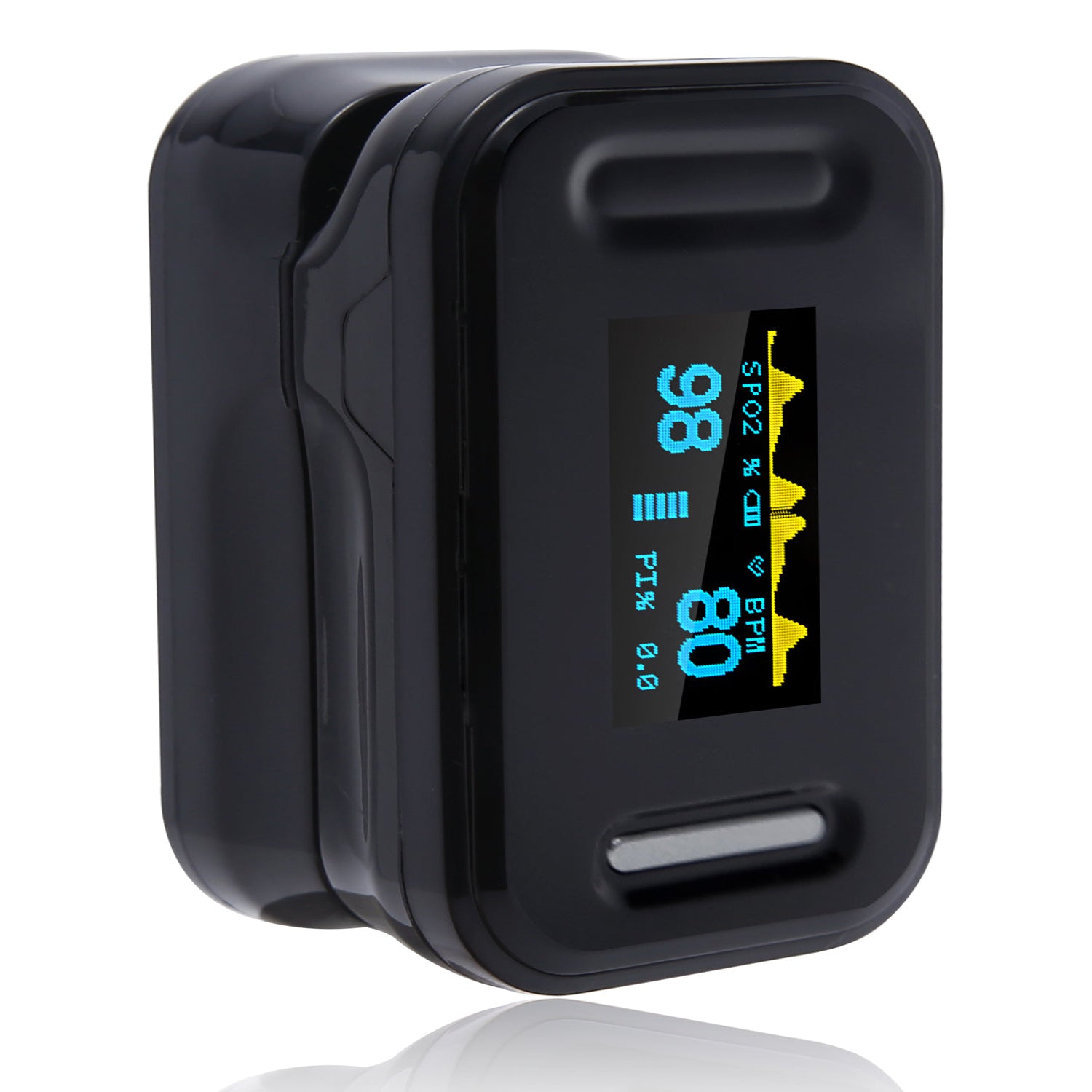 SPo2 Pulse Oximeter Black | CE Certified | Nationwide Paper