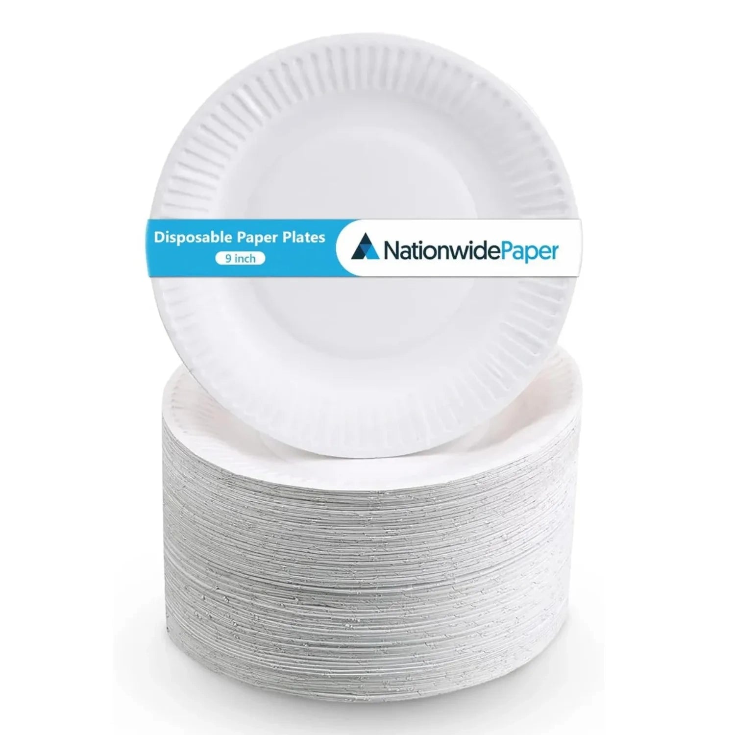 9 Inch Round Paper Plates Disposable | Nationwide Paper